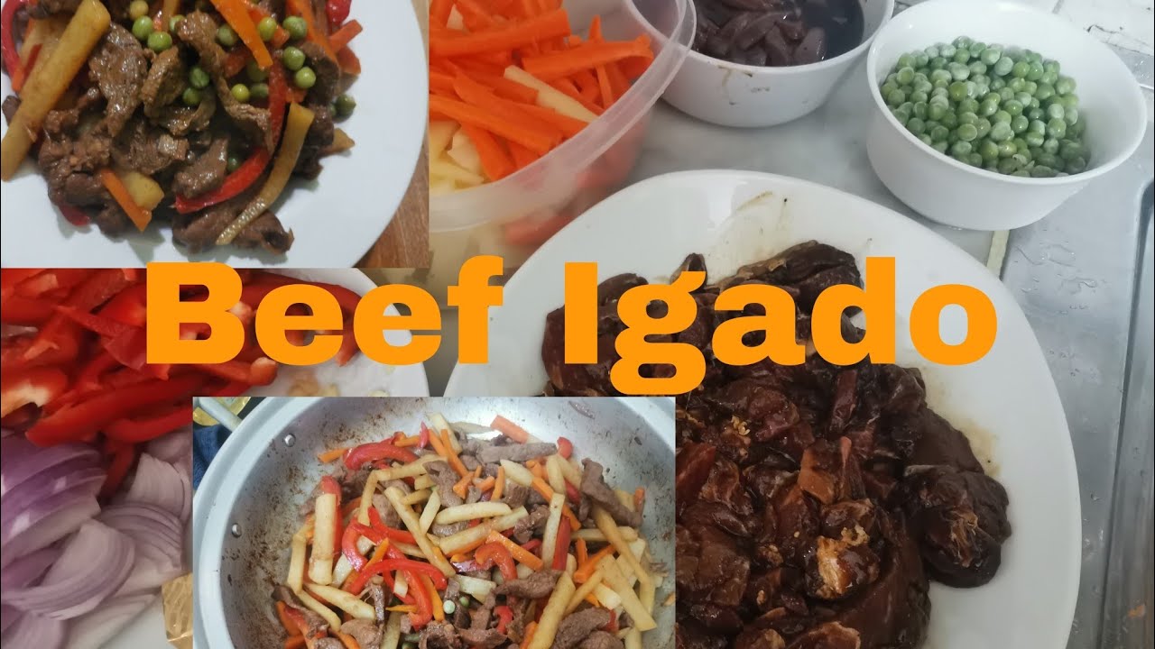BEEF IGADO MASARAP AT MADALING LUTUIN - YouTube
