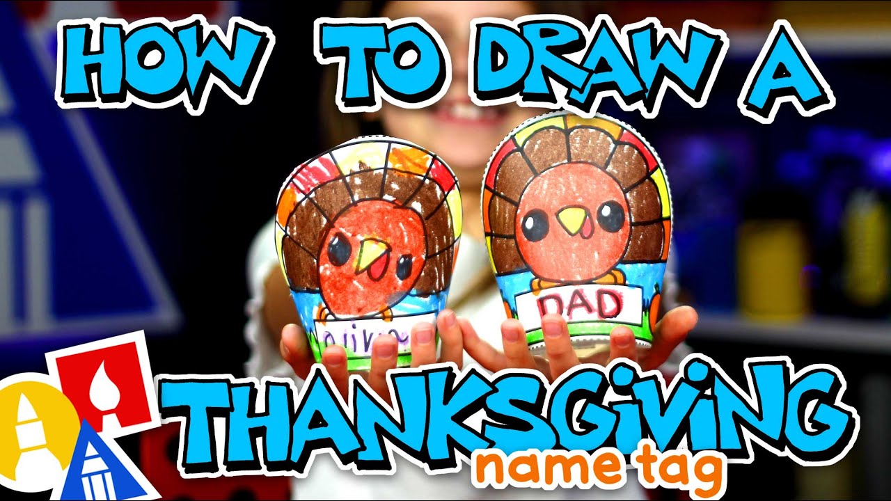 Happy Thanksgiving! Name Tag Cutout - YouTube
