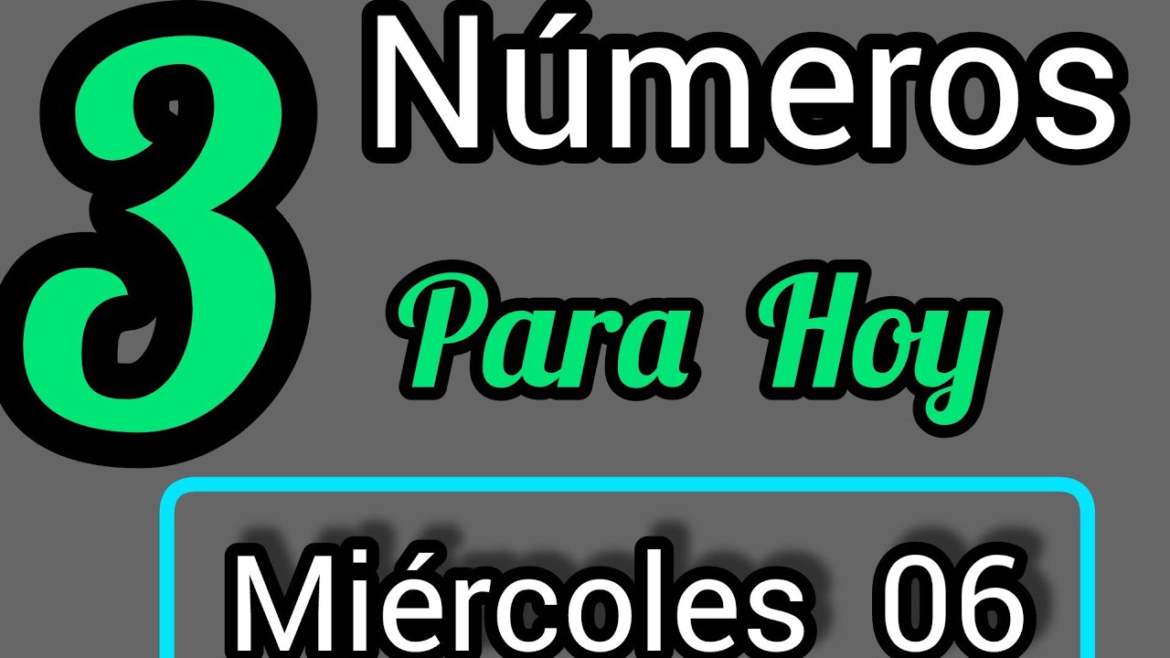 Los 3 Números Qué Cambiarán Tú Vida Hoy LUNES 02 De Septiembre 2024 ...