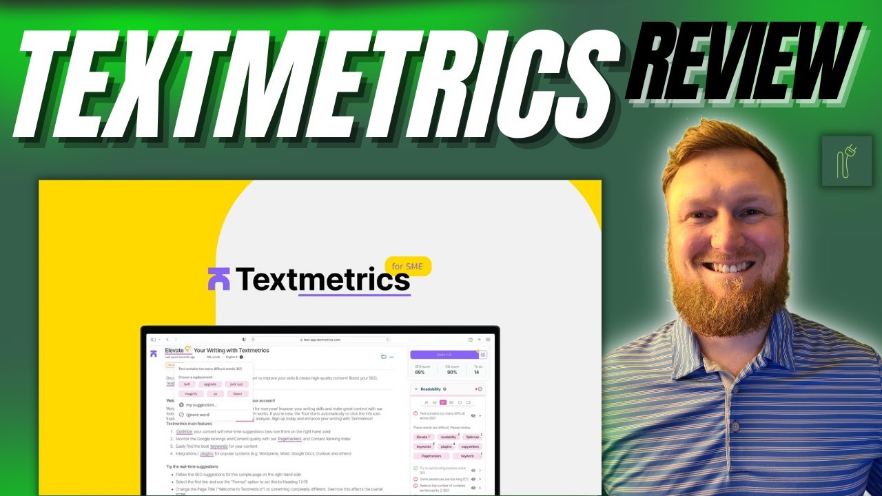 Textmetrics SME Review: Grammarly and Neuronwriter Combined? - YouTube