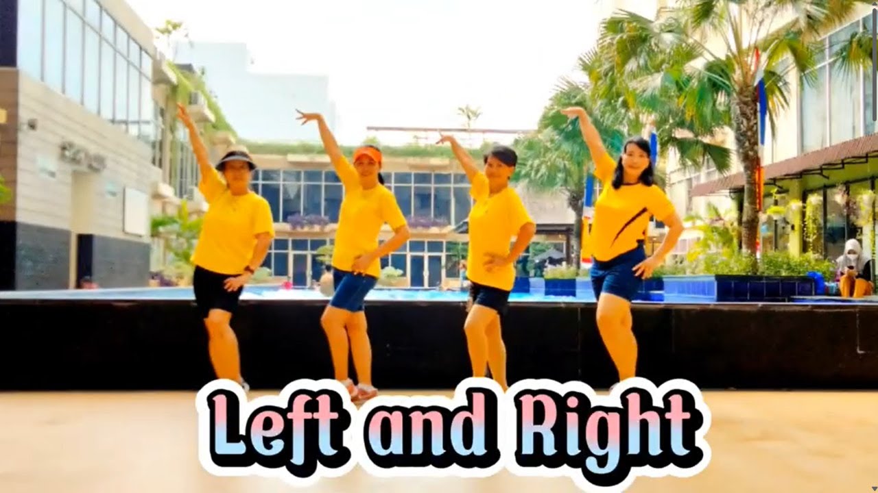 Left and Right - Line Dance - YouTube