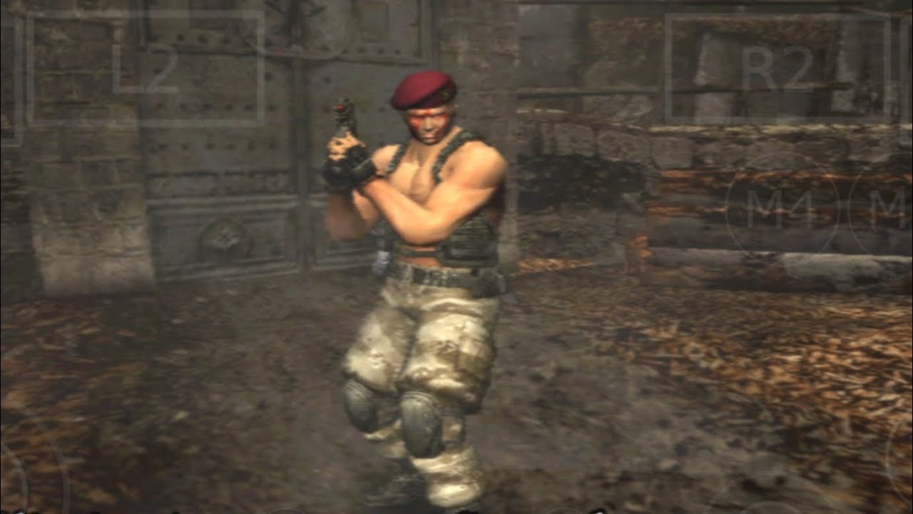 Resident Evil 4 Mod Krauser Gameplay The Mercenaries Aethersx2 #1 - YouTube