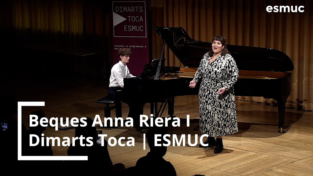 Beques Anna Riera I | Dimarts Toca | ESMUC - YouTube