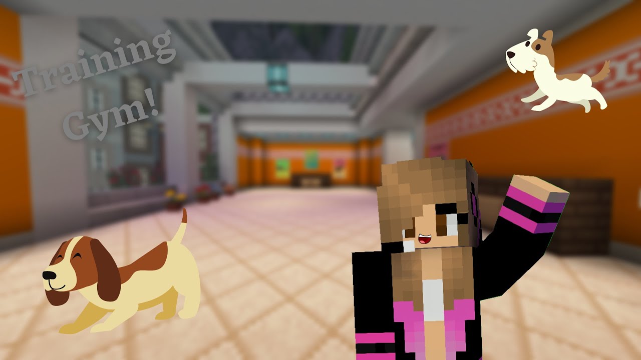 Minecraft - Doggie Daycare - Training Gym! - YouTube