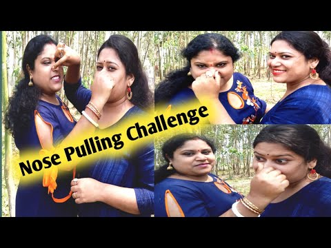 Nose Pulling challenge with partner😂// Nose Twisting Challenge - YouTube
