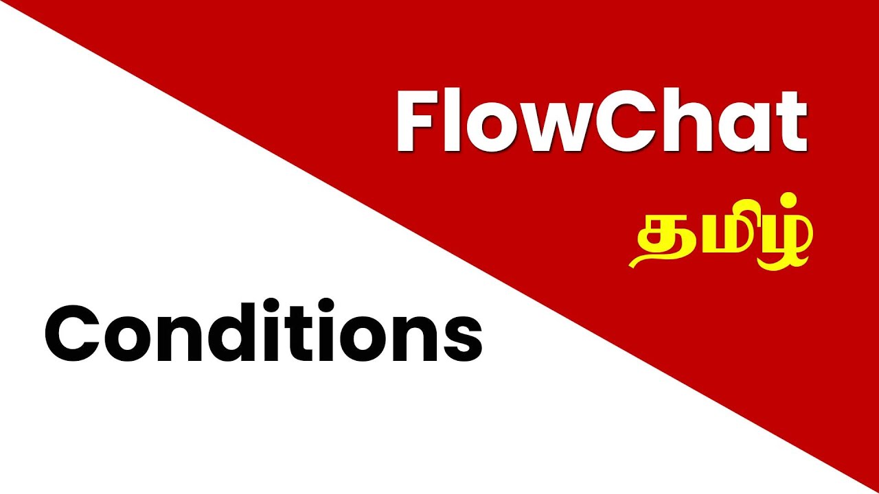 Flow Chart Tutorial | Tamil - YouTube