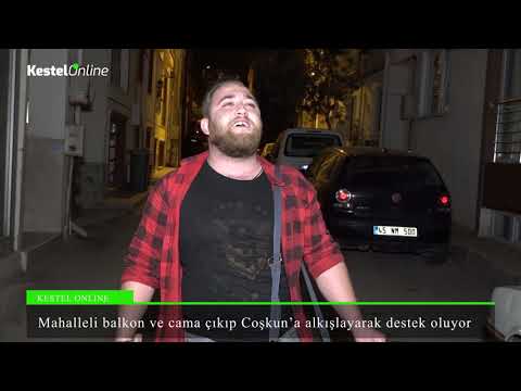Kestel’de Ramazan Davulcusundan Mahalleliye Resital