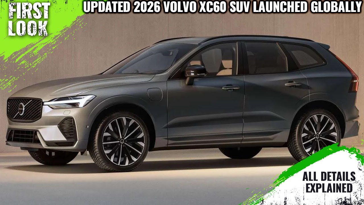 2026 Volvo XC60 Facelift SUV Launched - Gets Larger Screen, New Grille ...
