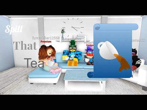 EP. 1 of SPILL THAT TEA | Roblox - YouTube