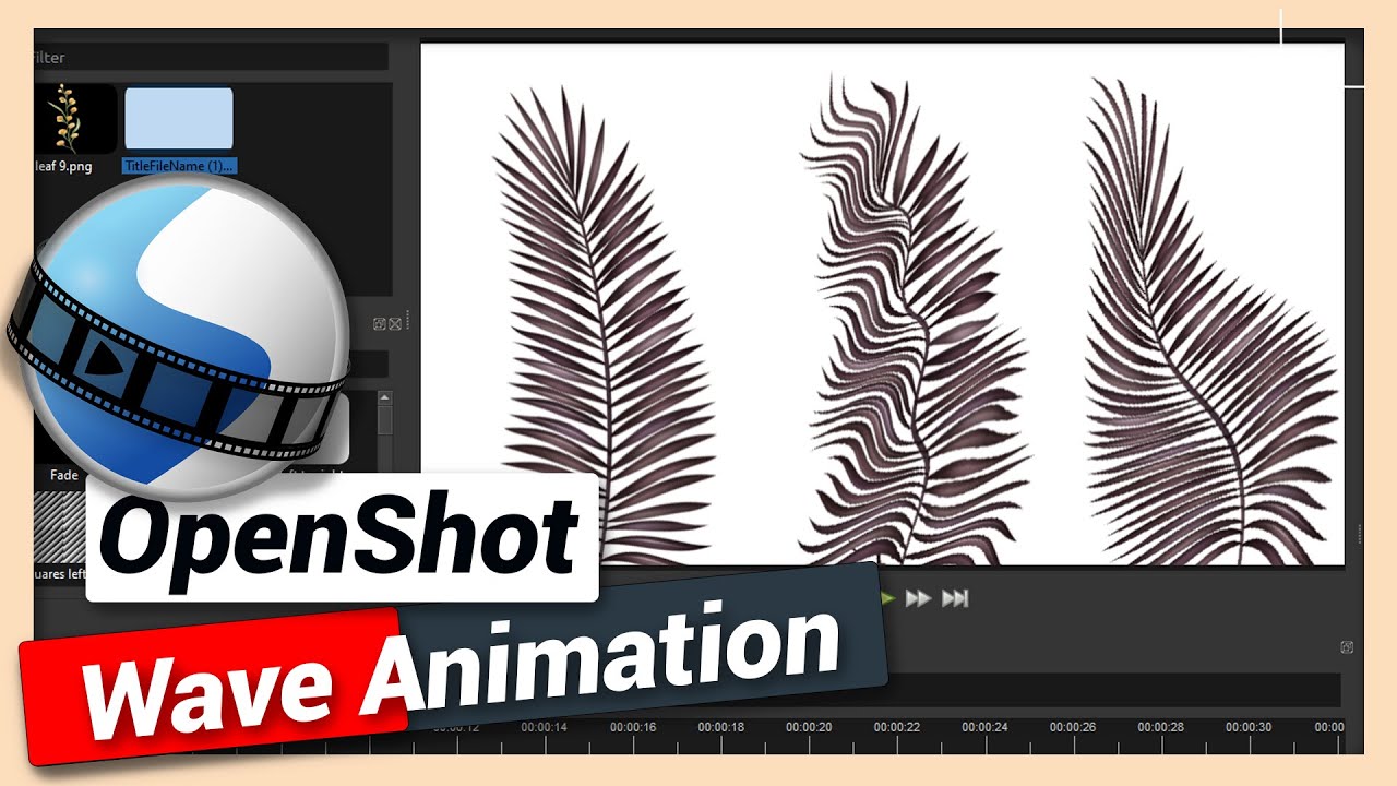 Create Watery Wave Animation | OpenShot Tutorial - YouTube