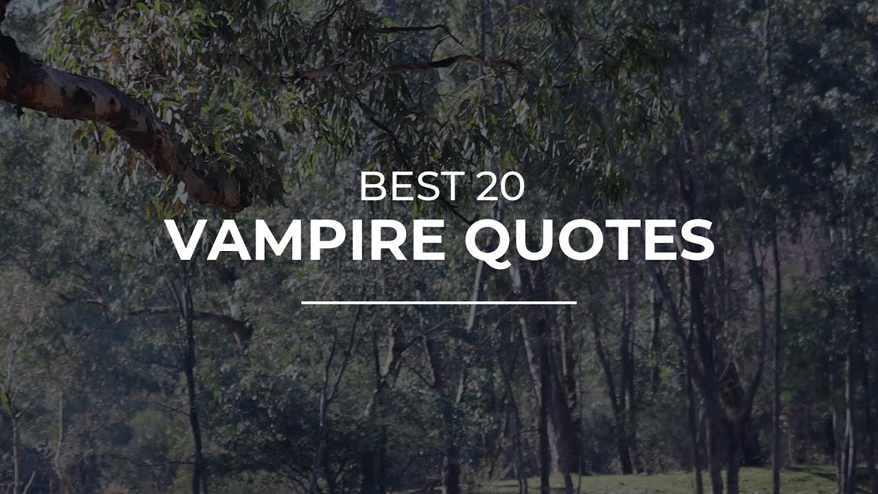 Best 20 Vampire Quotes | Daily Quotes | Quotes for Pictures | Good ...