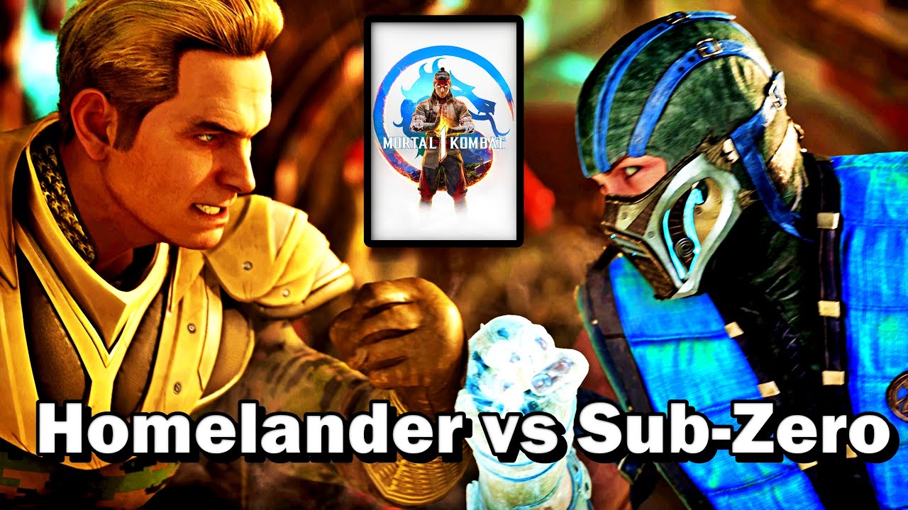 Mortal Kombat 1 Homelander vs Sub-Zero | Kombat League - YouTube