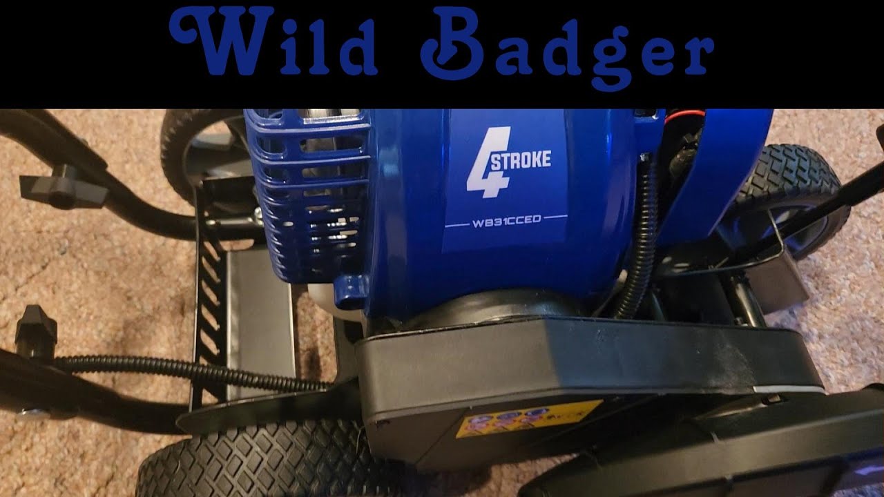 Wild Badger Power Edger Lawn Tool 31 cc Gas 4 Cycle (EPISODE 4375 ...