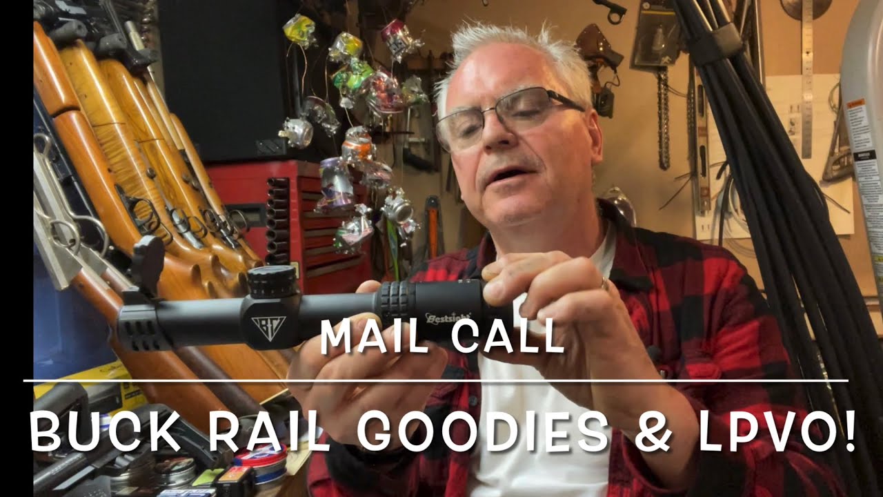 Mail call with newly designed Buck Rail parts and Nabila 1-5x24 LPVO ...