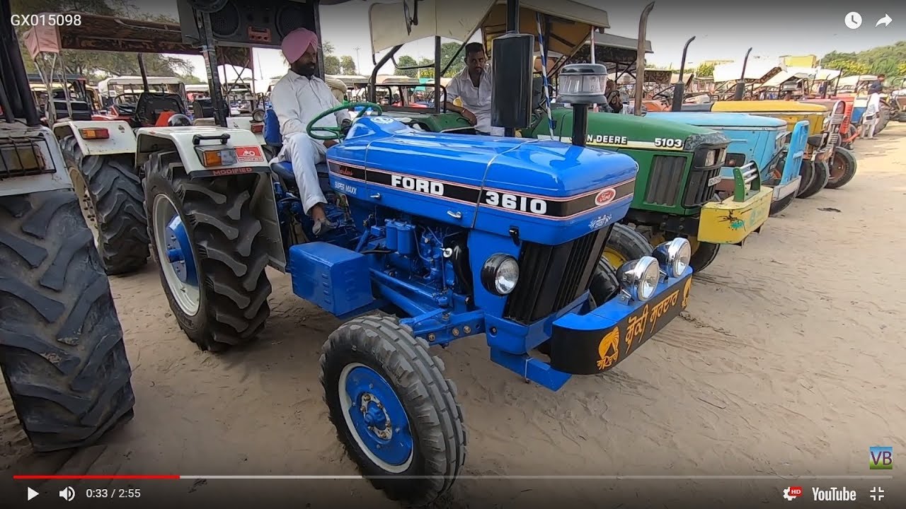 Ford 3610 tractor model 1991 full modified for sale price 1.85 Lakh ...
