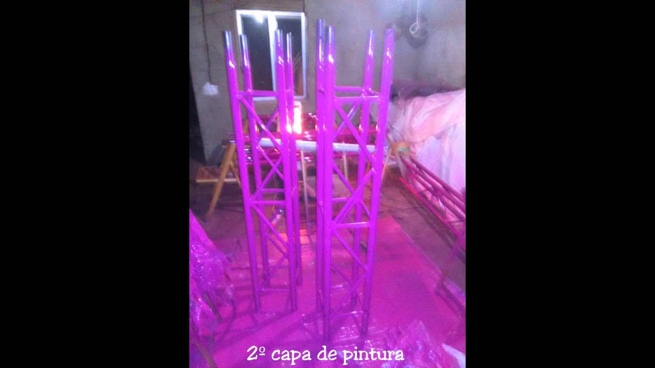 ( Estructura Truss ) Making a Truss Structure- pink - Jose de Blanco ...