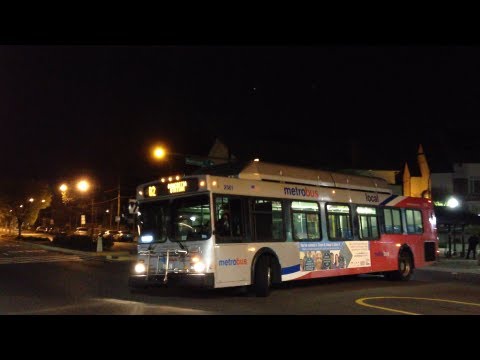 WMATA | 2001 New Flyer C40LF #2342 Leaving Mt Rainer (Leaning Out ...