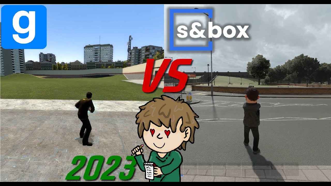 Gmod VS S&box 2023 - YouTube