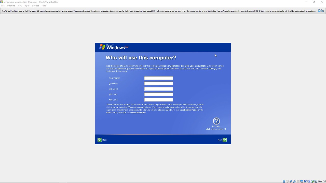 How To Setup Windows Xp Vienna Edtion Part 2 - YouTube