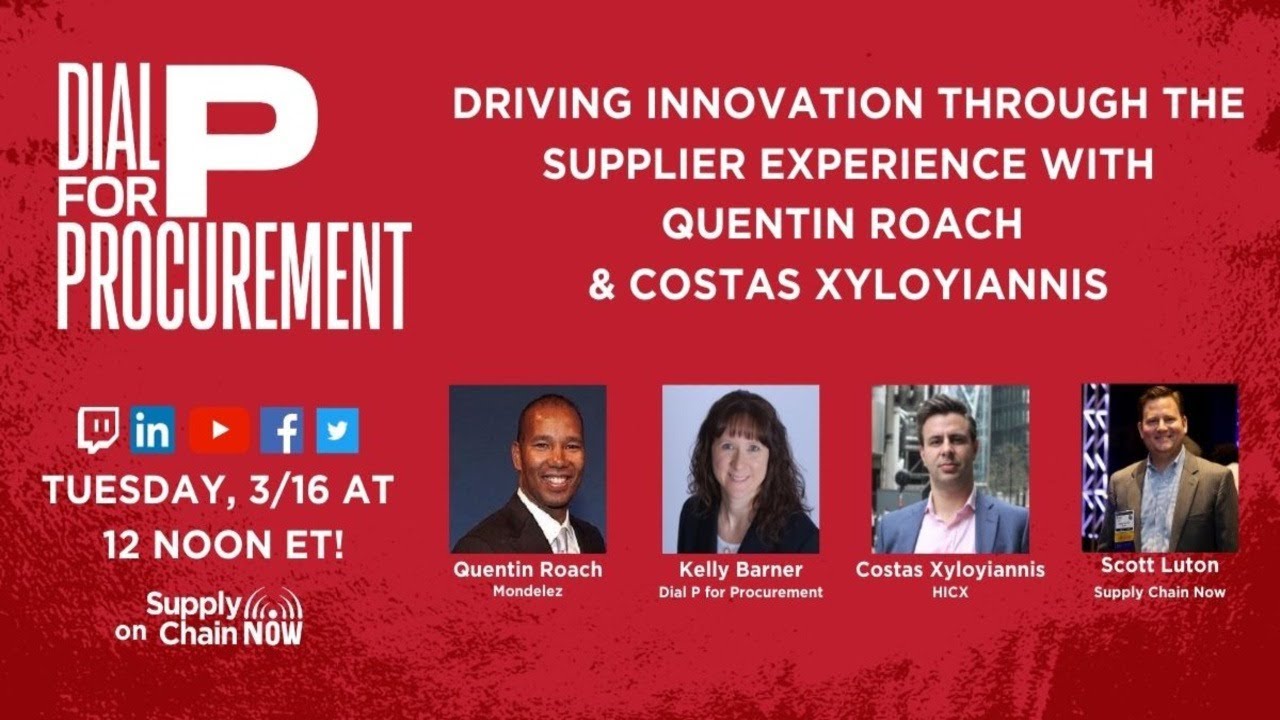 Driving Innovation Through the Supplier Experience with Quentin Roach ...