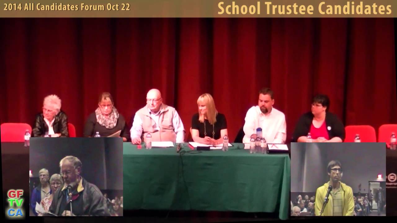 2014 School Trustee Candidates Forum - YouTube