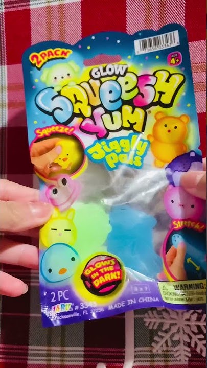 Glow Squeesh yum new toy collection # gummy feel # short - YouTube