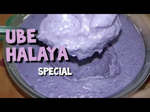 Ube Halaya using Gabi/Taro | How to Make Ube Halaya using Gabi | Creamy ...