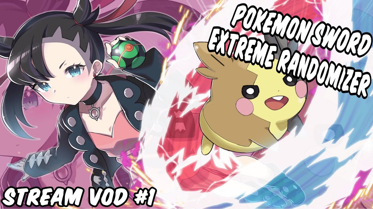 [1] I playthrough Pokemon Sword Extreme Randomizer but with ONLY 6 ...