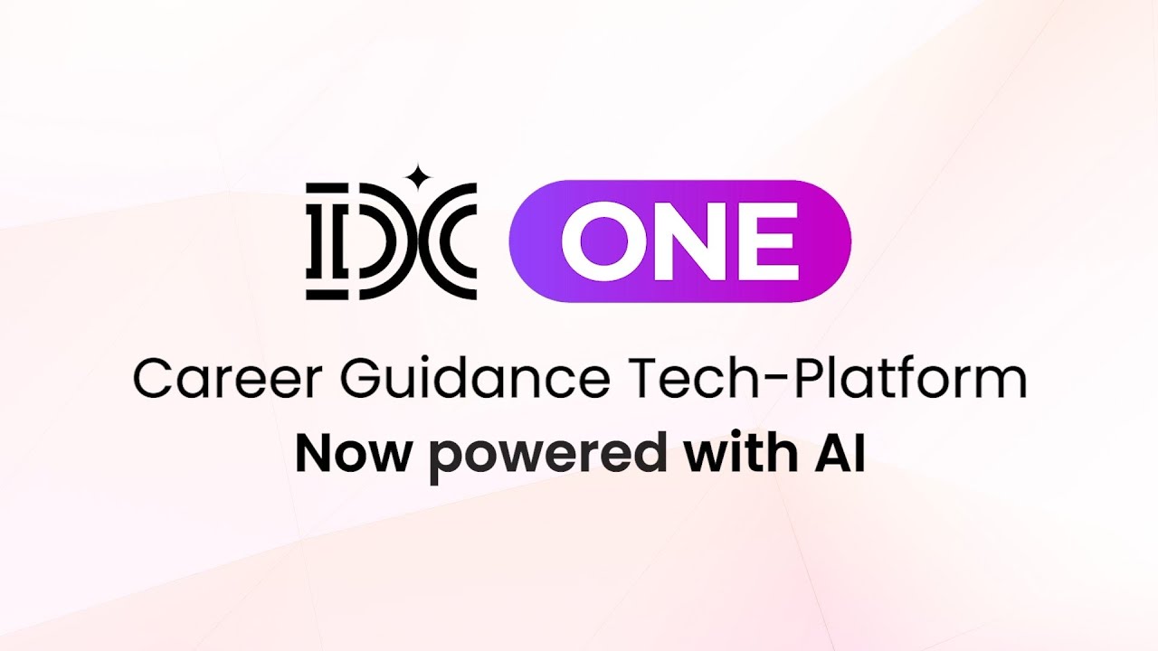 iDC ONE with AI Co-mentor for Schools - YouTube