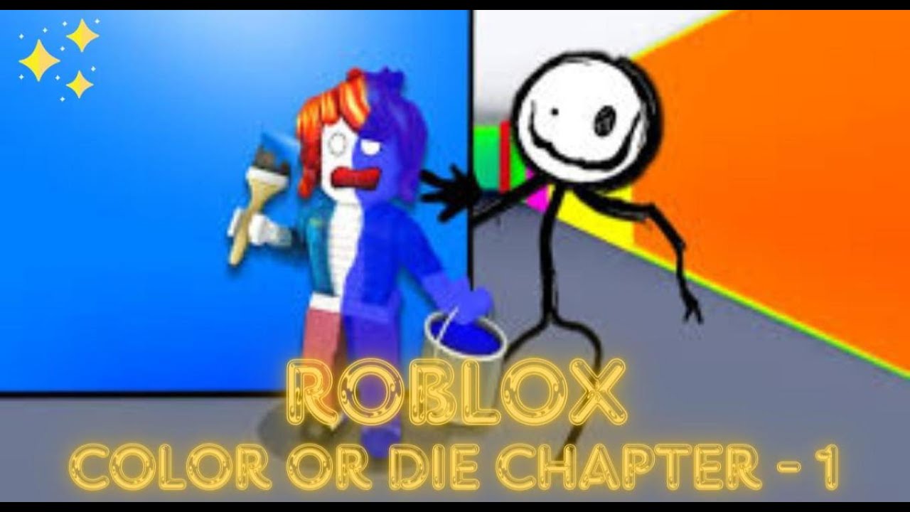Roblox Color or Die Chapter 1 Full Walkthrough - YouTube