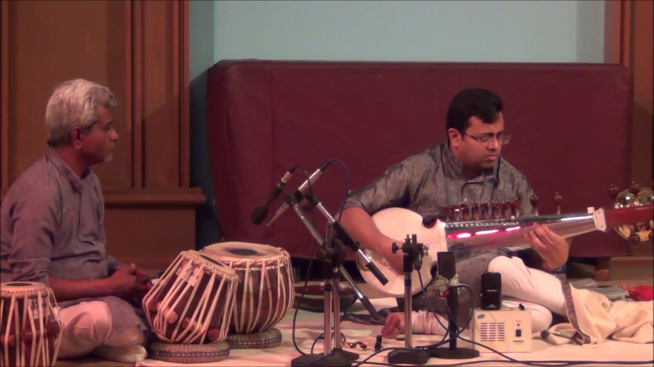Raga Pilu. Sarod - Suhas Mitra. Tabla - Vijay Kangutkar - YouTube