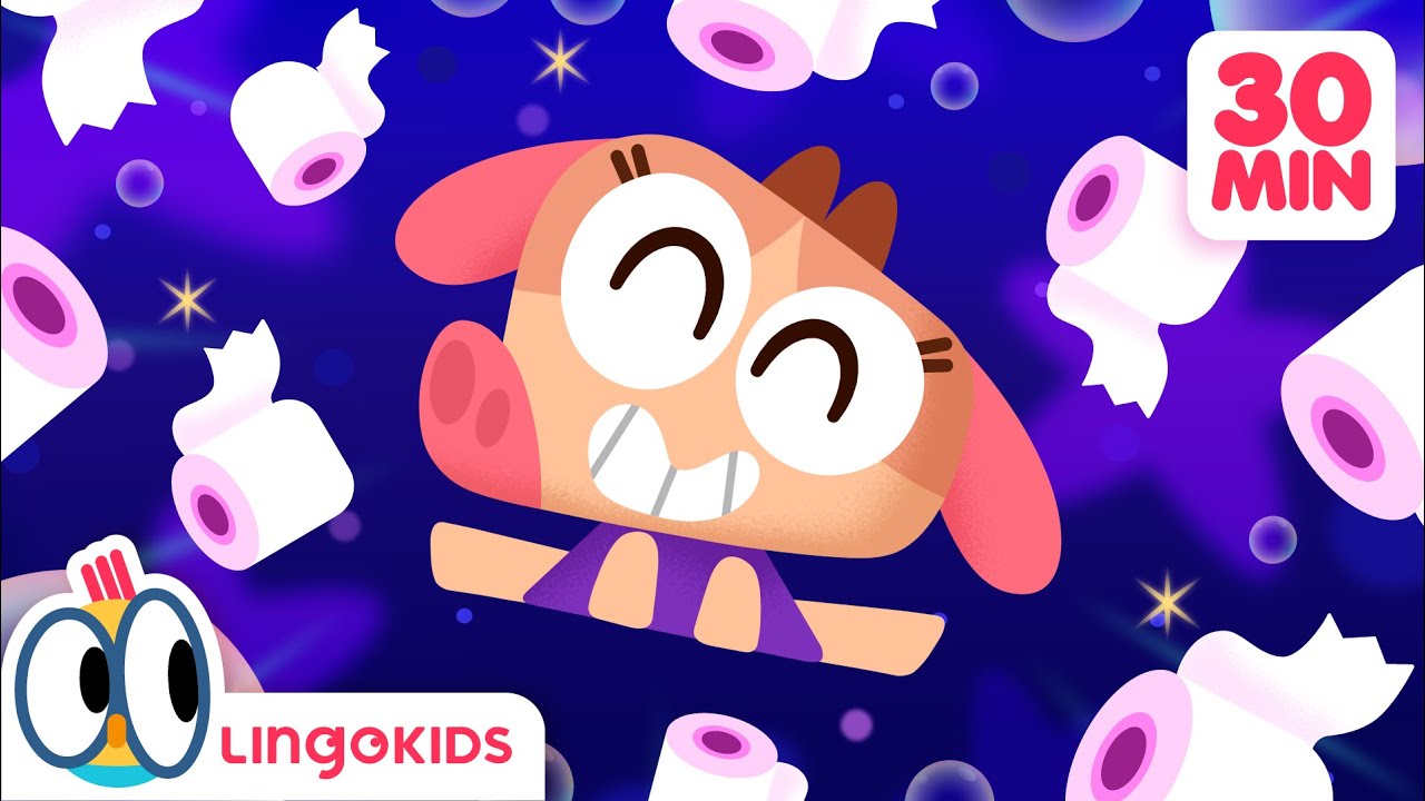 WIPE, FLUSH, WASH with the POTTY TRAINING SONG 🎶+ More Lingokids Songs ...