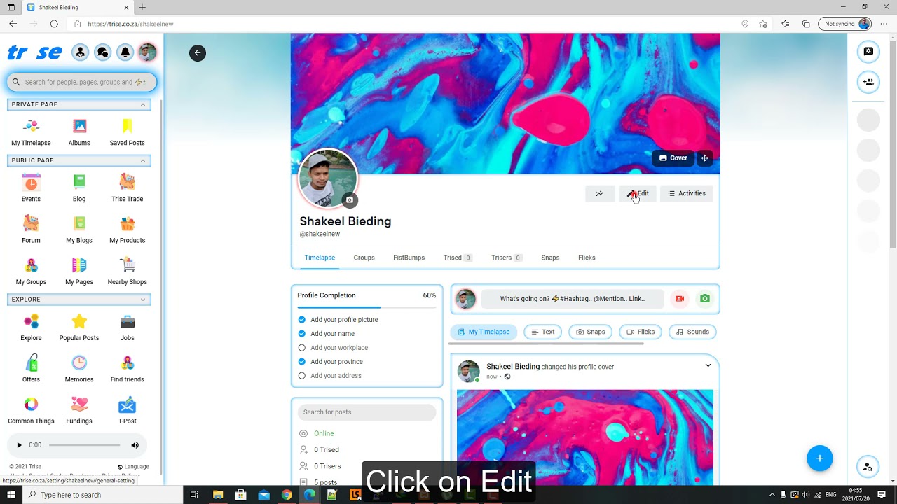 Profile Customization - YouTube