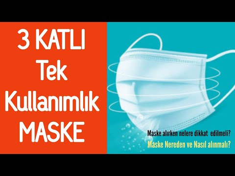 Covid salgınında Cerrahi Maske Maske Kullanımı ve Maske Nasıl Takılır? | Son Kullanıcı Ürün İnceleme