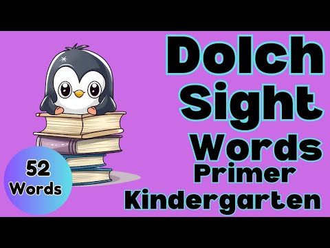 Kindergarten Sight Words Dolch Primer List | Frequency Order | Dolch ...
