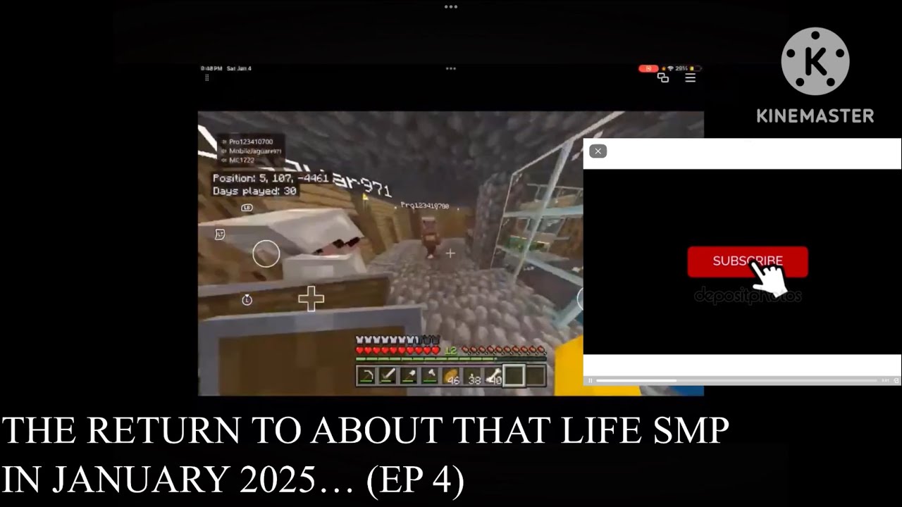 The grind officially starts… (About That Life SMP 2025 EP 4) - YouTube