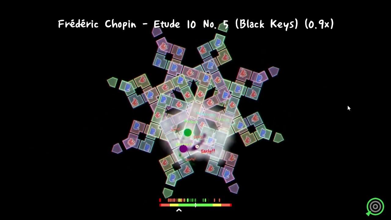 Adofai Custom level: Etude 10 No.5 Completed at 0.9x Speed - YouTube