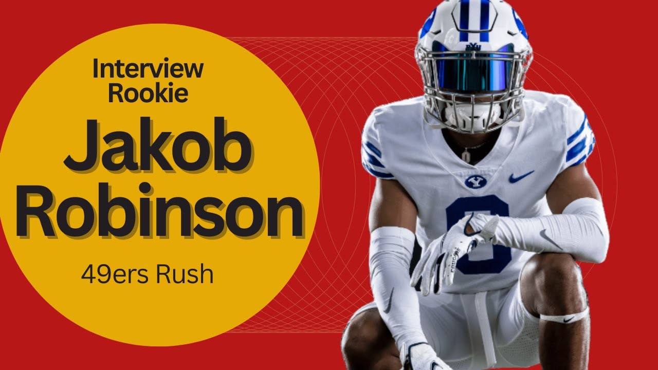 49ers Rookie Jakob Robinson Interview - YouTube