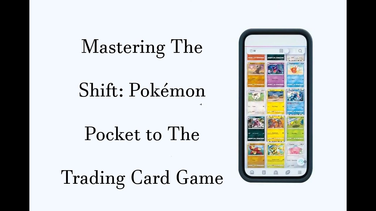 Mastering The Shift: Pokémon Pocket to The Trading Card Game - YouTube