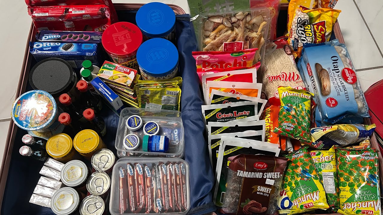 Common Filipino food to pack back to America Part2- smelly for others ...
