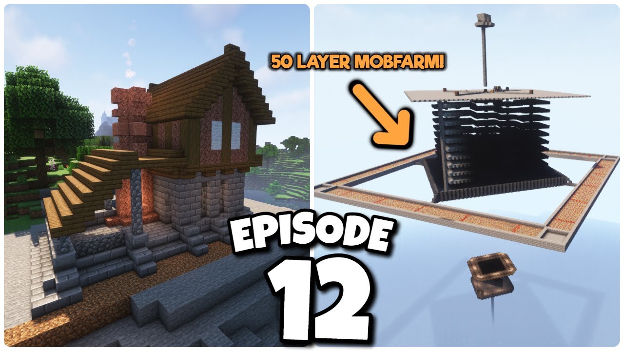 Building A 50 LAYER MOB FARM! - Minecraft 1.19 Multiplayer Survival ...