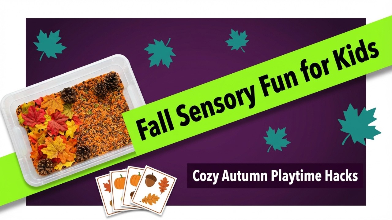 Sensory Play Ideas: Fall-Themed Learning Activities for Toddlers 🍂 ...
