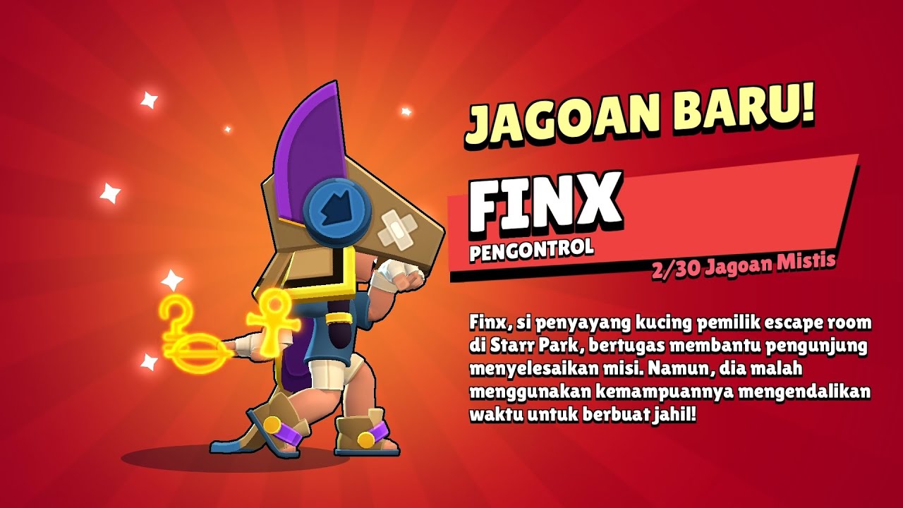 New brawler Finx! |Brawl stars - YouTube