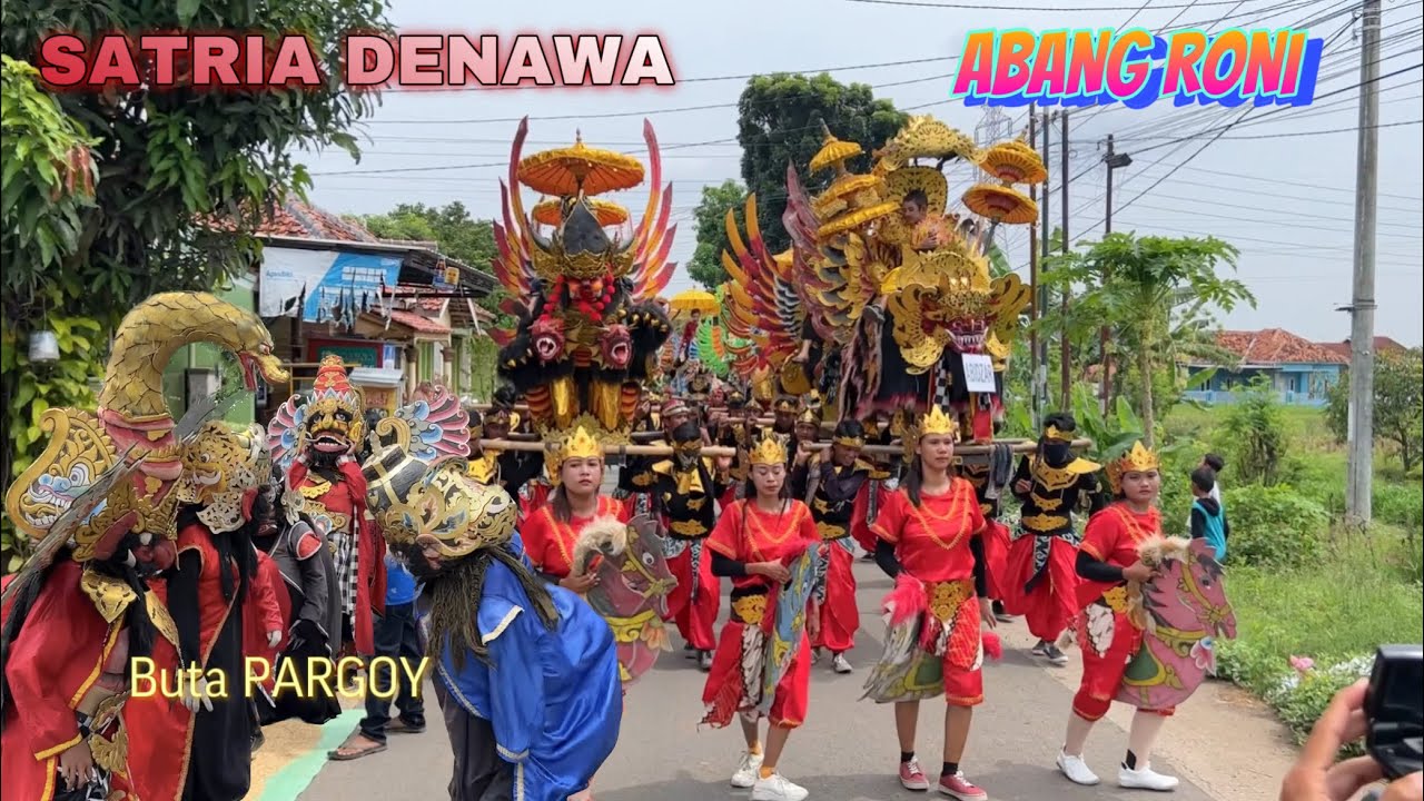 ABANG RONI - SATRIA DENAWA Singa Depok Show Lempong Jatianom - YouTube
