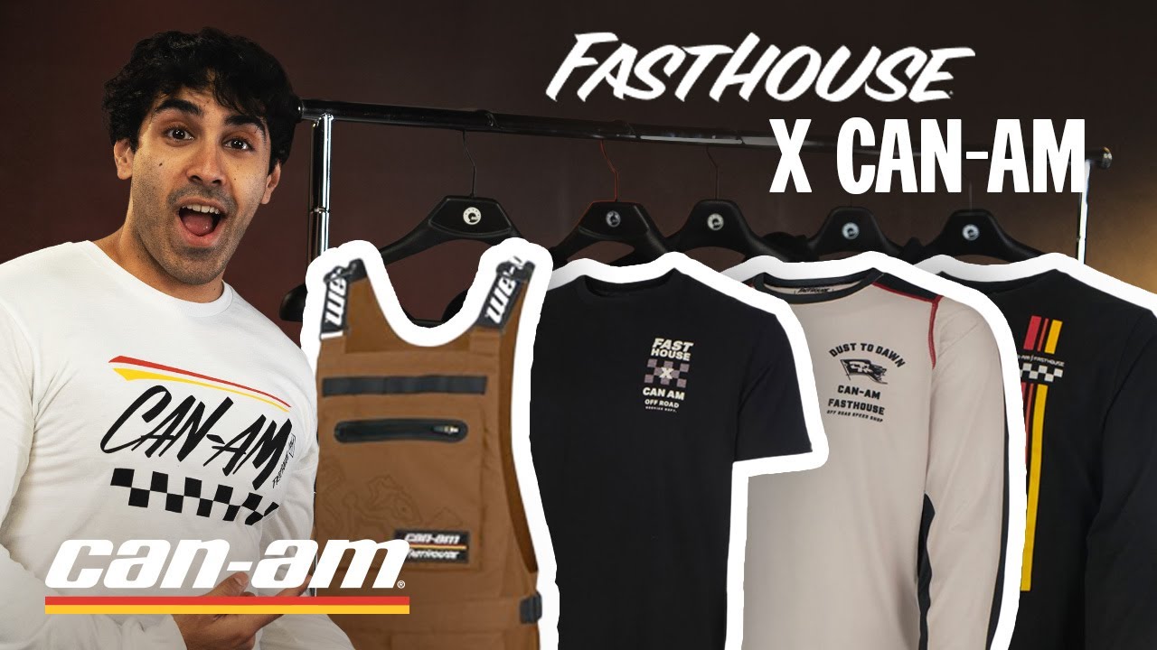 Product Series: Fasthouse x Can-Am Apparel Collection | Can-Am - YouTube