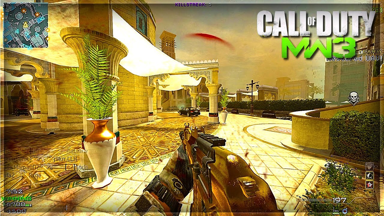 Modern Warfare 3 DLC | AK-74u MOAB on Oasis | MW3 Gameplay (vs Rxqe ...