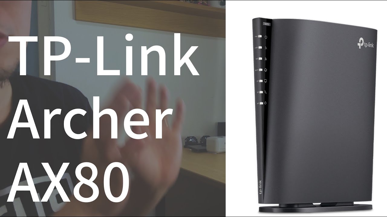 TP-Link Archer AX80 レビュー。新デザインで縦置き可能なWi-Fi6・IPV6対応ルーター - YouTube