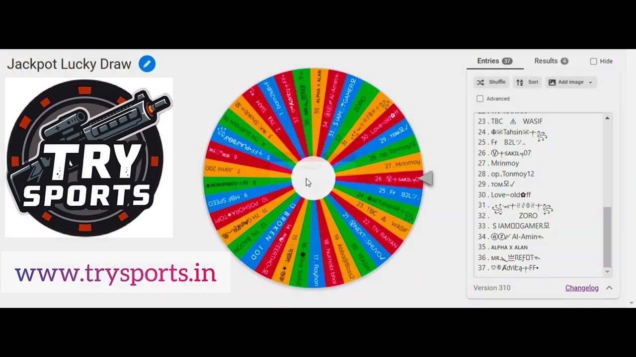 Jackpot Lucky Draw (25-10-2024) - YouTube