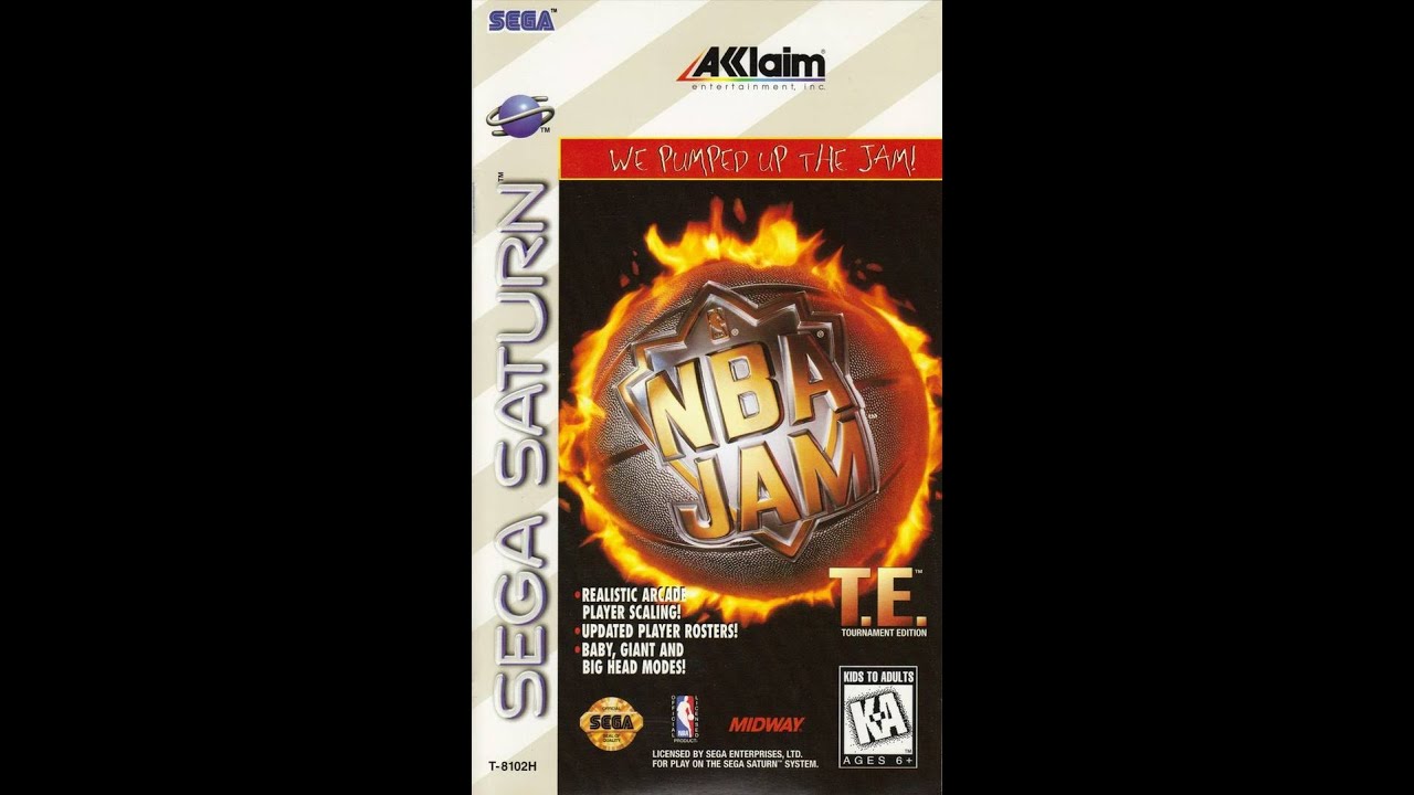 NBA Jam: Tournament Edition (Saturn)- Rockets vs. Sonics 1/2 - YouTube