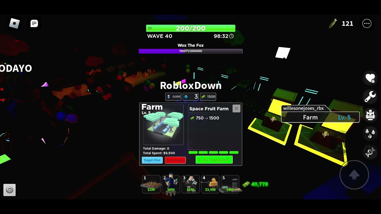 beating tds event Wox The Fox!!! - YouTube